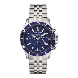 Swiss Alpine Military Swiss Alpine Military Herren Armbanduhr 42 mm Armband Edelstahl 7022.9135 - - Accessories - Herren - Grau - ONE SIZE