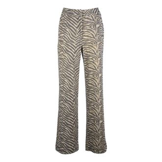 Guess Pantalone Wide Hosen - - Trousers - Damen - Beige - XS
