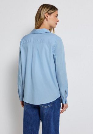 Street One Hemdbluse aus reiner Baumwolle