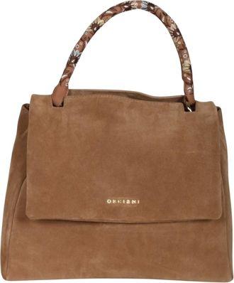 Orciani Femme, Sacs, Brun, Taille: ONE Size Sac bandouli&egrave;re