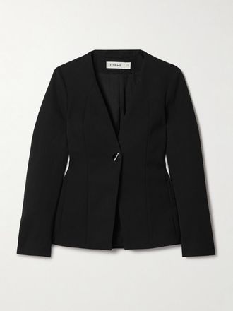 FFORME Toshi Blazer Aus Twill Aus Einer Baumwoll-wollmischung - Schwarz