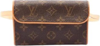 Louis Vuitton Pre-owned Pochette Florentine Monogram waist bag - Femme - Pre-owned - Brun - Taille: ONE Size