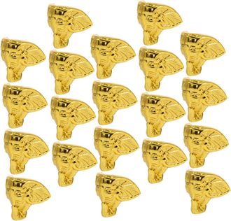 Valiclud 20 St&uuml;ck Retro M&ouml;bel Eckenschutz aus Kunststoff Dekorative Schmuckkastensockel Vintage Boxbeine mit Elefantenform Hohe H&auml;rte Robust und Sch&uuml;tzend f&uuml;r 