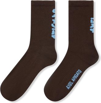 Axel Arigato Floral Jacquard Socken - - Underwear - unisex - Braun - S
