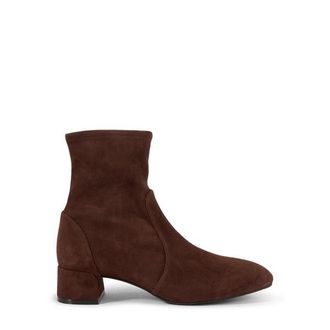 Stuart Weitzman Bottines Maeve en cuir de ch&egrave;vre daim