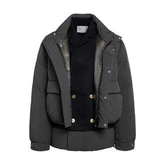 sacai Puffer Blouson - - Jackets - Herren - Grau - L
