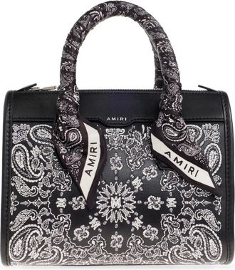 Amiri Femme, Sacs, Noir, Taille: ONE Size Bandana Micro Triangle