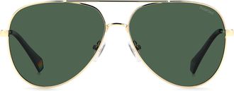 Polaroid Brille PLD 6187/S Gr&ouml;&szlig;e 60-14 mm Gold polarisiert