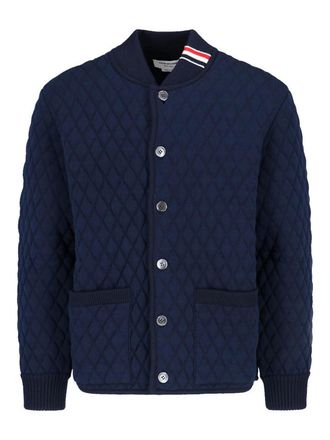 Thom Browne Veste Casual - Bleu