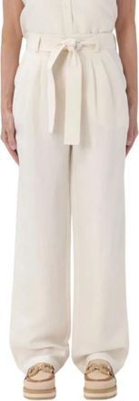 Woolrich Weite Hose - - Trousers - Damen - Wei&szlig; - S