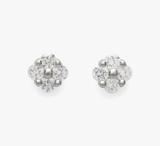 Kate Spade New York Kate Spade Fine Time To Shine Ohrstecker Mit Diamant-Blumen