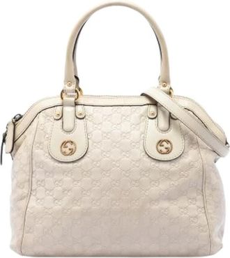 Gucci Sac bandouli&egrave;re Pre-owned - Femme - Pre-owned - Blanc - Taille: ONE Size