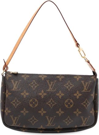 Louis Vuitton Hobo Bags - Monogram Pochette Accessoires - Gr. unisize - in Braun - für Damen
