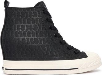 Guess Sneakers aus Stoff FLTSUN FAL12 Schwarz