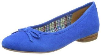 Andrea Conti 3596405, Ballerines Femme - Bleu - Blau (Kobalt 014), 37 EU