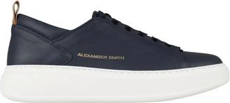 Alexander Smith Homme, Chaussures, Bleu, Taille: 45 EU Wembley Baskets