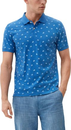 s.Oliver Poloshirt mit Allover-Print