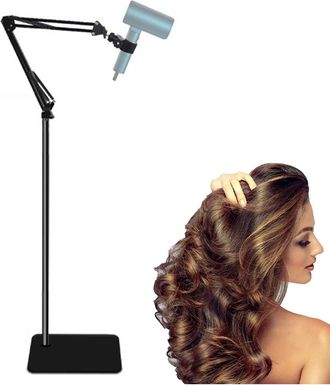 ZJchao Freihändiger Haartrockner-Ständer, Höhenverstellbar, Freihändiger Kompletter -Haustier-Föhnhalter, Praktischer und Vielseitiger Haartrockner-Ständer f