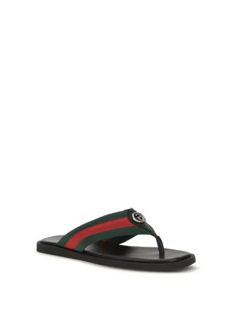 Gucci Maverik Sandals - Green