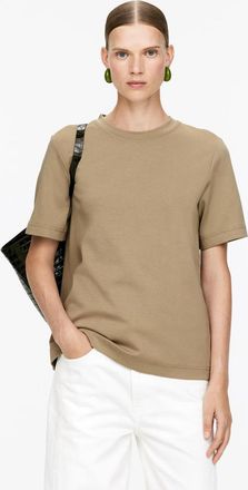 Arket PEARL Schweres T-Shirt -Grün