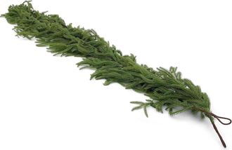 Generic Feiertagsgirlanden- - Gr&uuml;ner Mittelpunkt, K&uuml;nstlicher Fichtenkranz, Gr&uuml;ne Girlanden- | Feiertags-Mittelst&uuml;ckdekoration, Kaminsims-Tisch-Treppengel&auml;nde