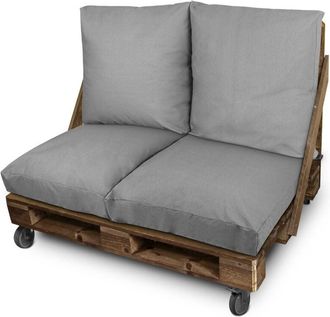Happers Happers - Coussin de sol polyvalent ext&eacute;rieur Naylim Mate Gris Clair 60x80 Gris Clair