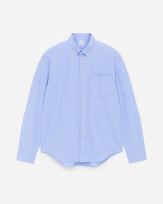 Arket Oxford-Hemd Mit Normaler Passform -Blau