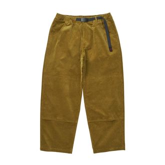 Gramicci Senfgelbe Cordhose mit Doppelten Knien - - Trousers - Herren - Gr&uuml;n - XS