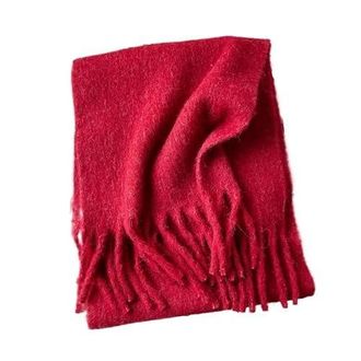 Generic &Eacute;charpe pour femme automne hiver solide simple silencieux femmes hommes m&eacute;lange polyvalent multicolore doux ch&acirc;le thermique femme homme, S-WJ1154HM44-