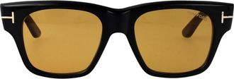 Tom Ford Homme, Accessoires, Noir, Taille: 53 MM Lunettes de soleil &eacute;l&eacute;gantes Caine-02