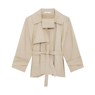 Iro Iro, Damen, Jacken, Beige, LGr&ouml;&szlig;e