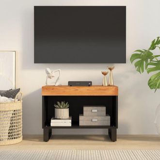 vidaXL vidaXL Meuble TV 60x33x43,5 cm bois dacacia massif
