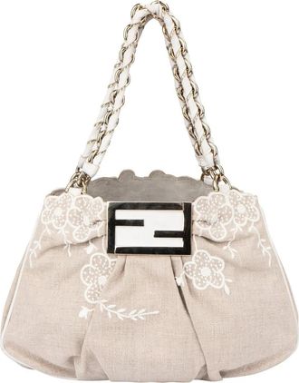 Fendi Crossbody Bags - Fendi Limited Floral Baguette Buckle Handbag - Gr. unisize - in Bunt - f&uuml;r Damen