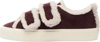 INUIKII Femme, Chaussures, Brun, Taille: 39 EU Shearling Low Velcro