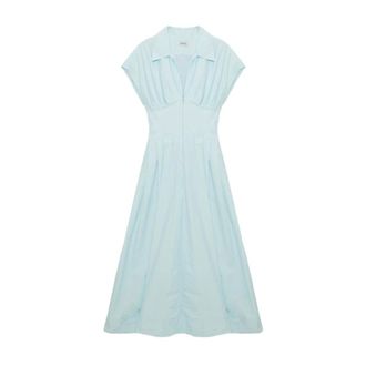 SIMKHAI Damen, Kleider, Blau, LGr&ouml;&szlig;e