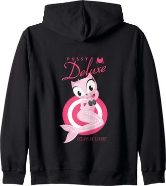 Pussy Deluxe Pink Mermaid Cat Kapuzenjacke