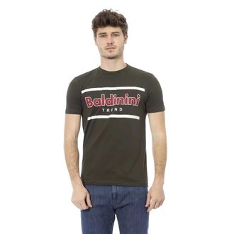 Baldinini T-shirt imprim&eacute; - Homme - Tops - Vert - Taille: XS