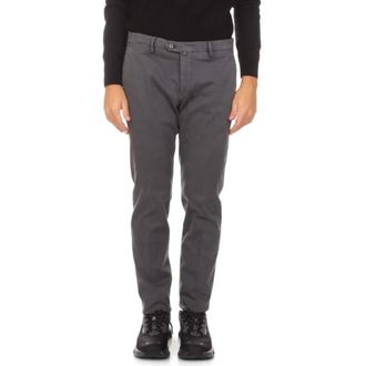 BRIGLIA 1949 Chino Hosen - - Trousers - Herren - Grau - S