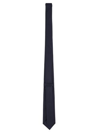 Tagliatore Satin Necktie - Blue
