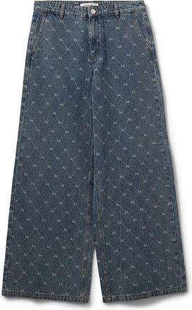 Sofie Schnoor Femme, Jeans, Bleu, Taille: 42 FR Azzi Wide Jeans