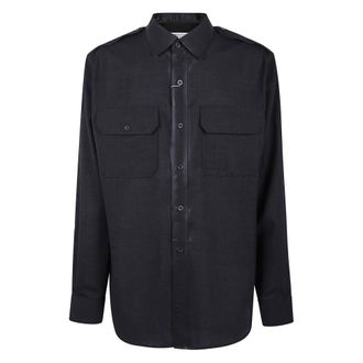 Maison Margiela Langarmhemd - - Shirts - Herren - Schwarzk - M