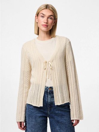Pieces Strickjacke PCNUKA LS KNIT CARDIGAN NOOS BC