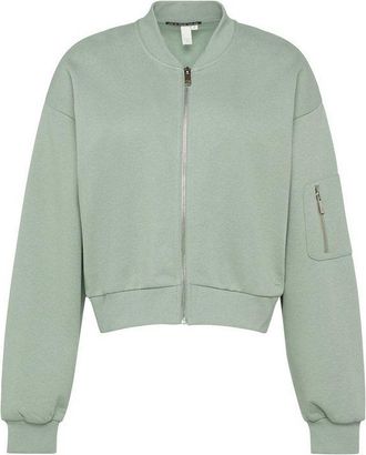 QS by s.Oliver Sweatshirt Sweatshirt Verk&uuml;rzter Sweat-Blouson