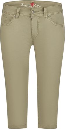 Buena Vista Damen Capri Hose Malibu (DE/NL/SE/PL, Alphanumerisch, XS, Regular, Regular, aloe)