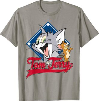 Tom & Jerry Diamond Faces T-Shirt