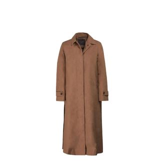 Moorer Femme, Manteaux, Brun, Taille: 42 FR Rixta Trench Coat