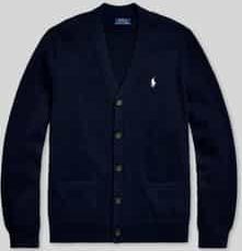 Polo Ralph Lauren Regular Fit Strickjacke aus reiner Baumwolle
