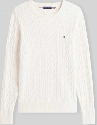 Tommy Hilfiger Regular Fit Pullover aus reiner Baumwolle