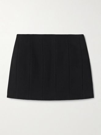 Khaite Mini-jupe En Tissu Meelar - Noir