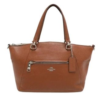 Coach Pre-owned Leather Satchel - - Pre-owned - Damen - Braun - ONE SIZE